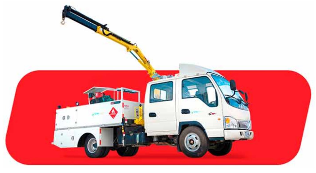 NINOX - Lube trucks, basket cranes, mechanical service trucks, tankers